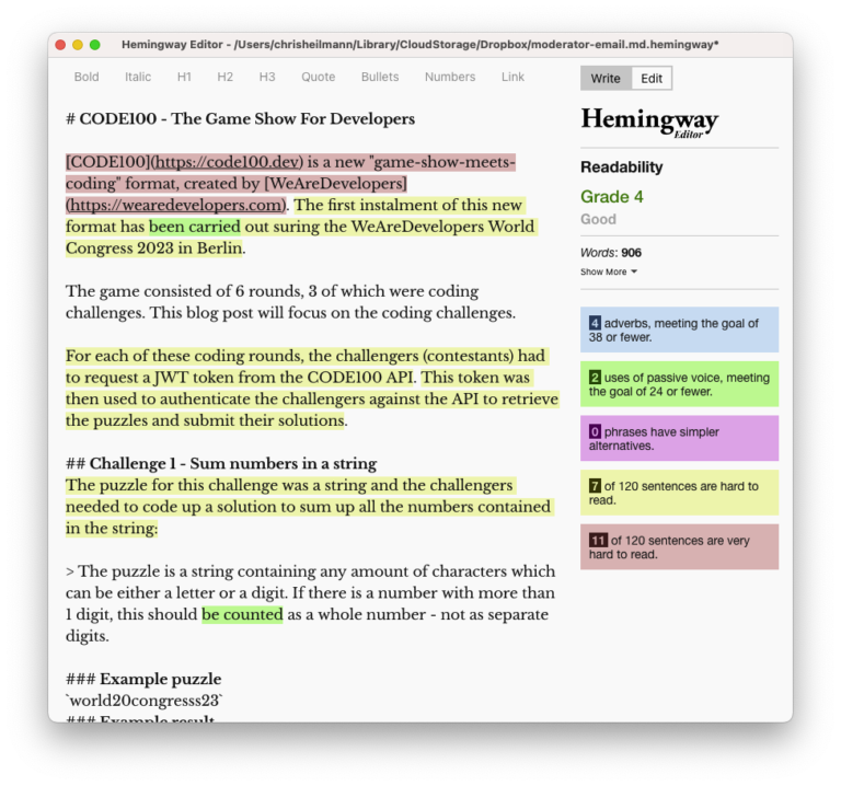 Hemingway is now Hemingw-AI! My favourite writing tool just got an AI ...